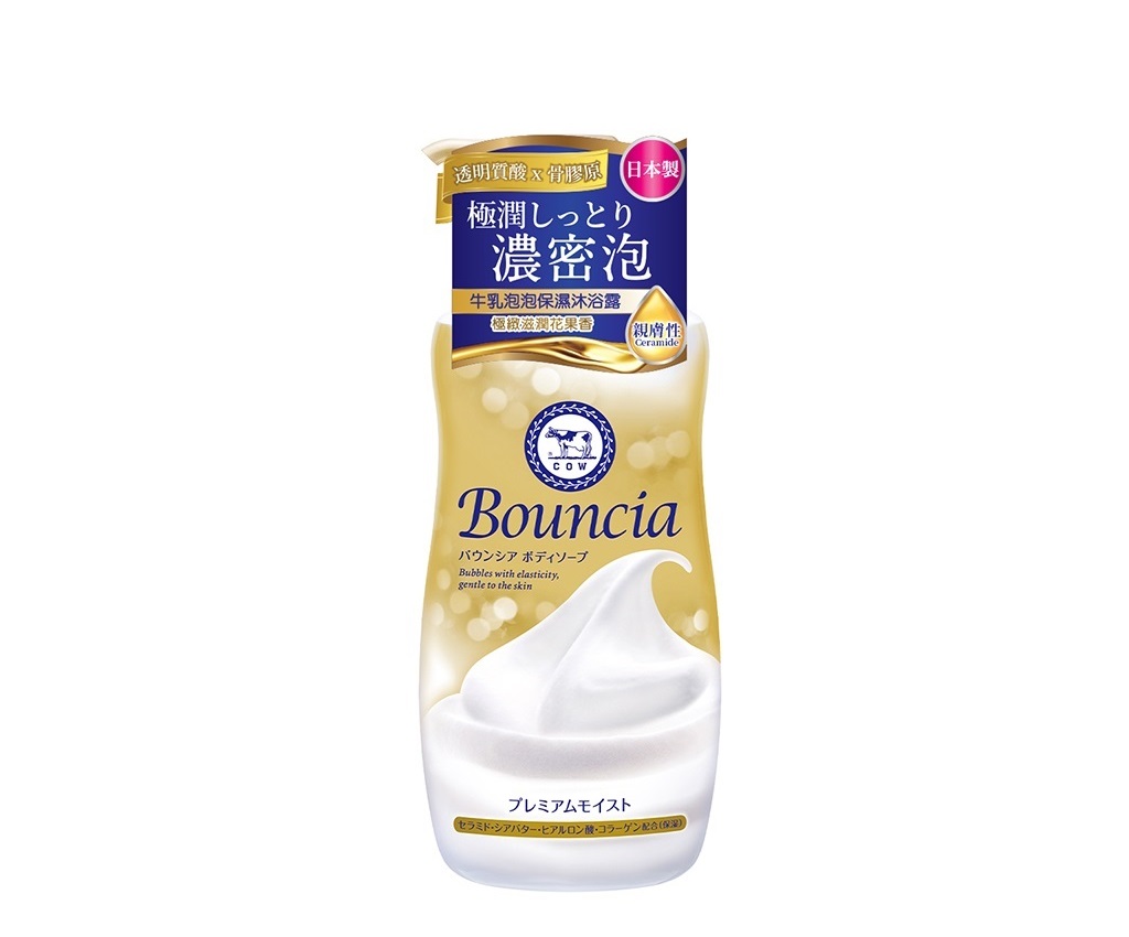 牛乳泡泡保濕沐浴露 (極緻滋潤花果香) 480ml - Sogo