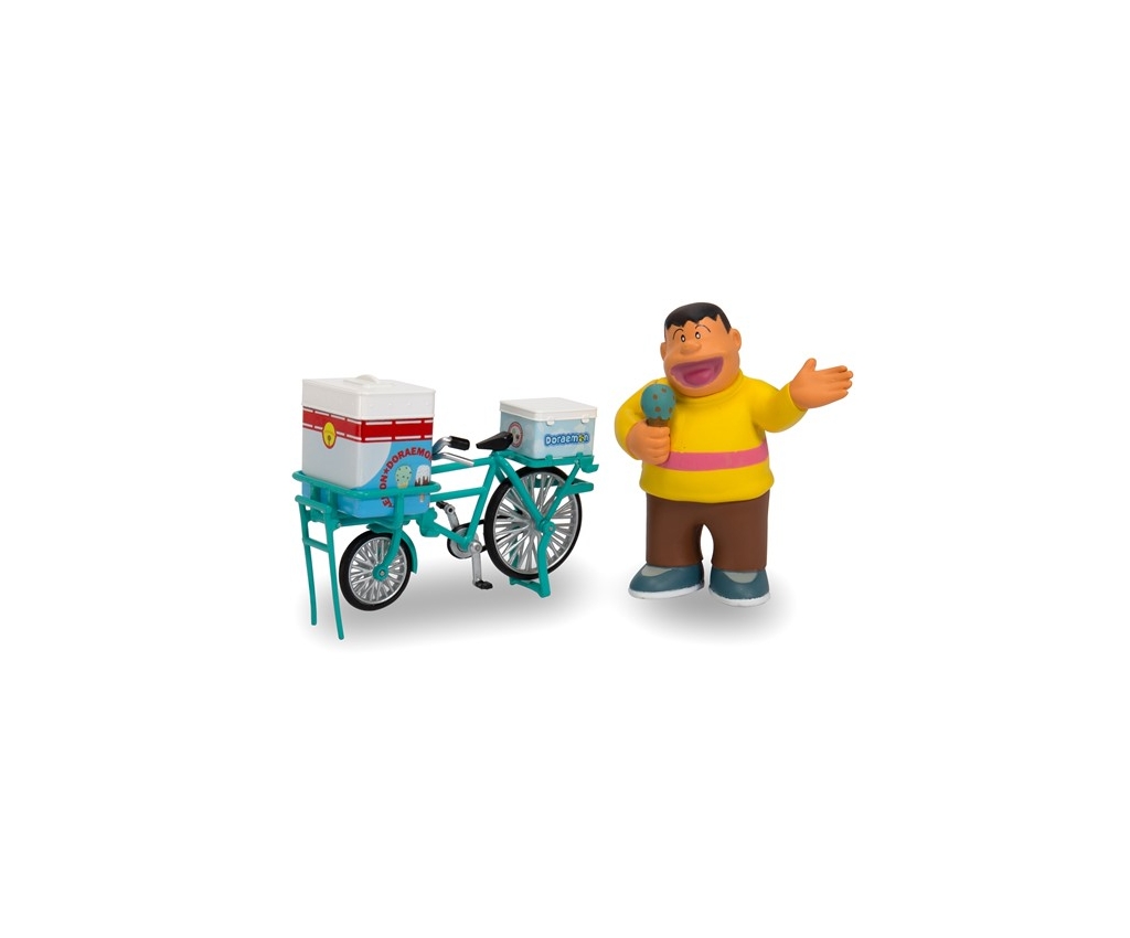 Tiny City 1/35 Doraemon Ice Cream bicycle (with figure) - Sogo
